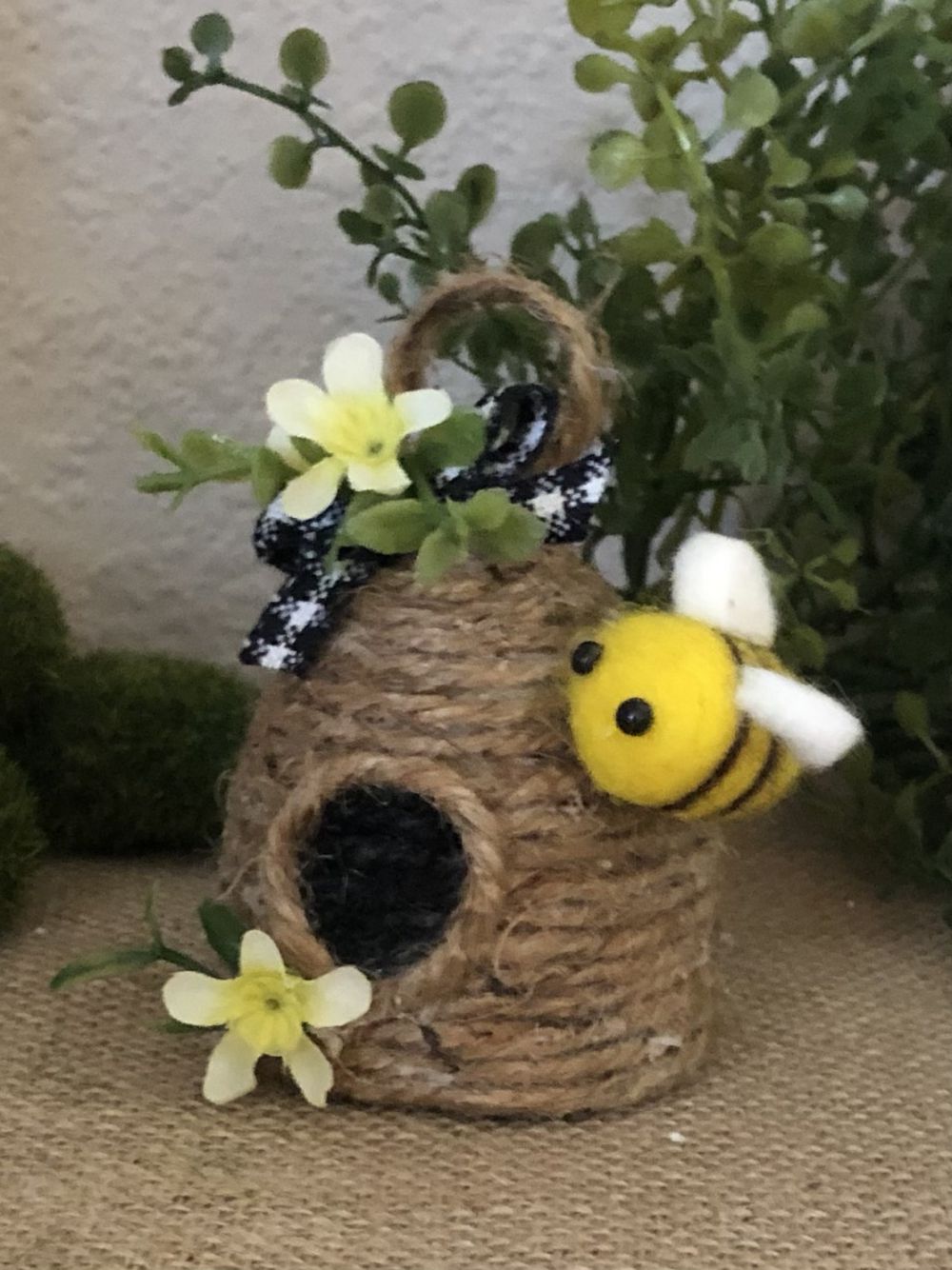 Diy Mini Bee Skep Craftsy Soul